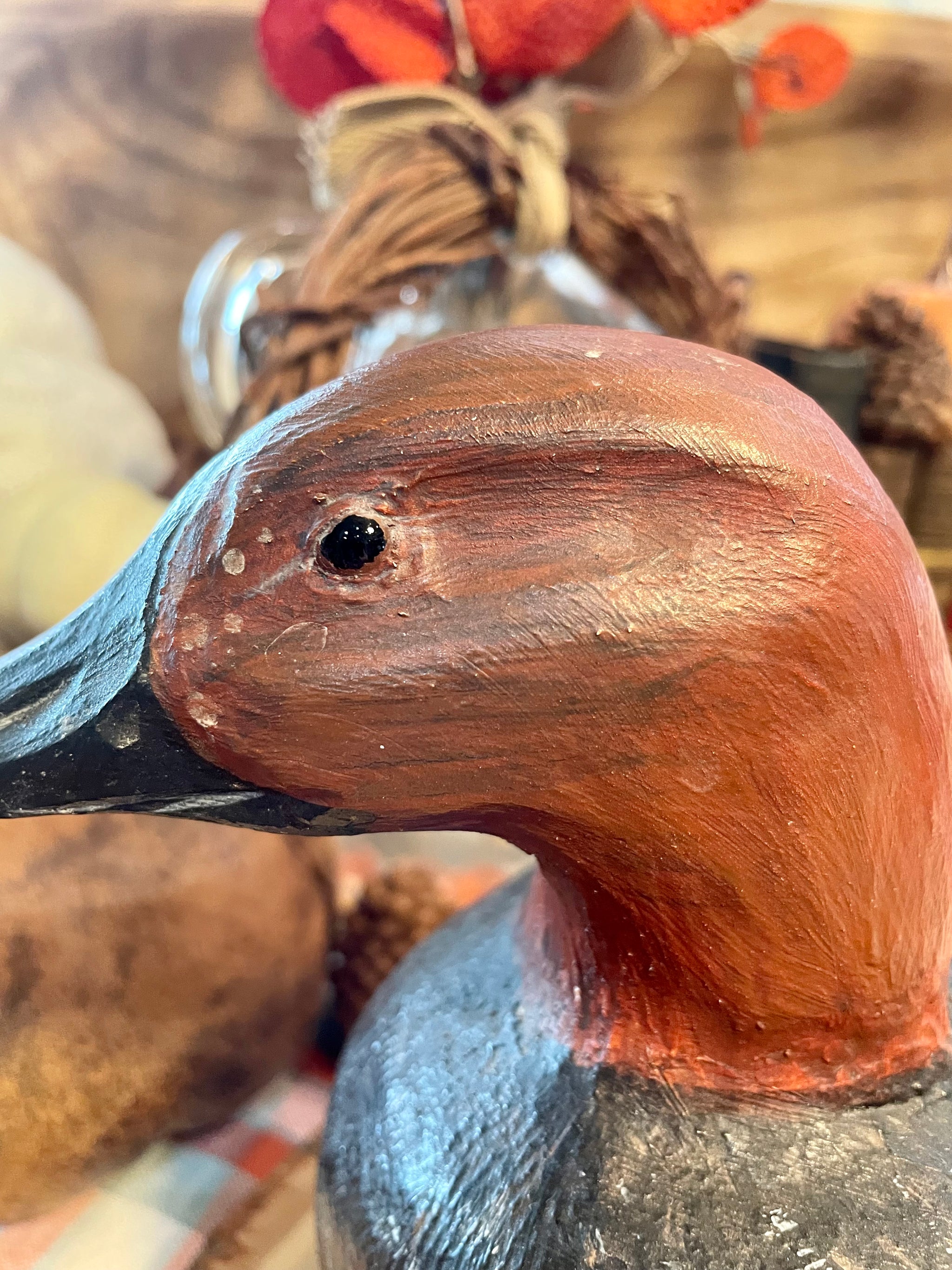 Vintage Muscovy Wooden Duck Decoy Home Decor Gift – The Broken Bird Company
